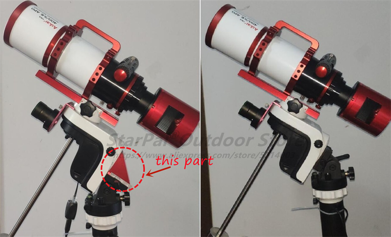 Skywatcher AZ GTI EQ Mode Az-GTI Triangle Dovetail Plate