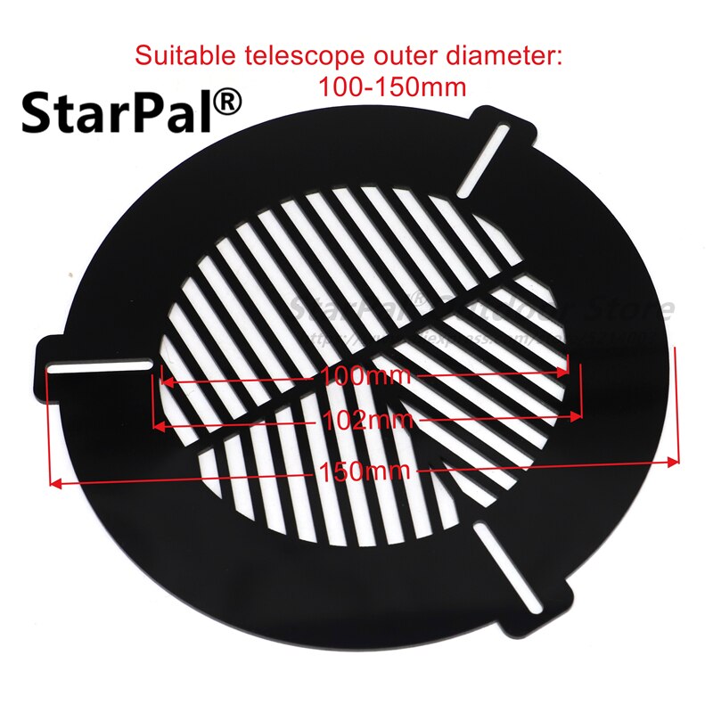 Plastic Bahtinov Mask 100mm